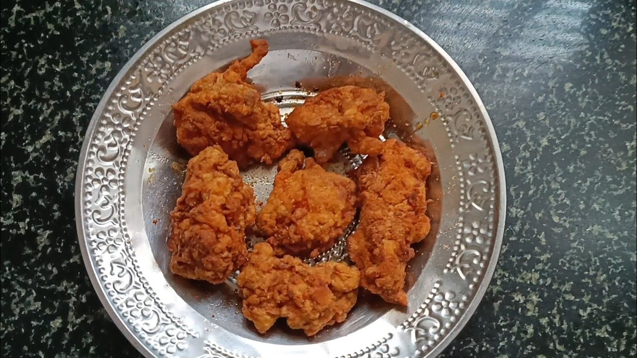 How #KFC's Iconic Fried chicken is made at #Home || Simple Recipe ...