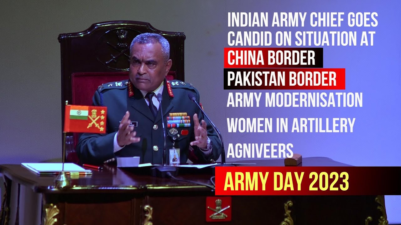 Army Day 2023: Army Chief Gen Manoj Pande's Answers On China, Pakistan & Indian Army's ...
