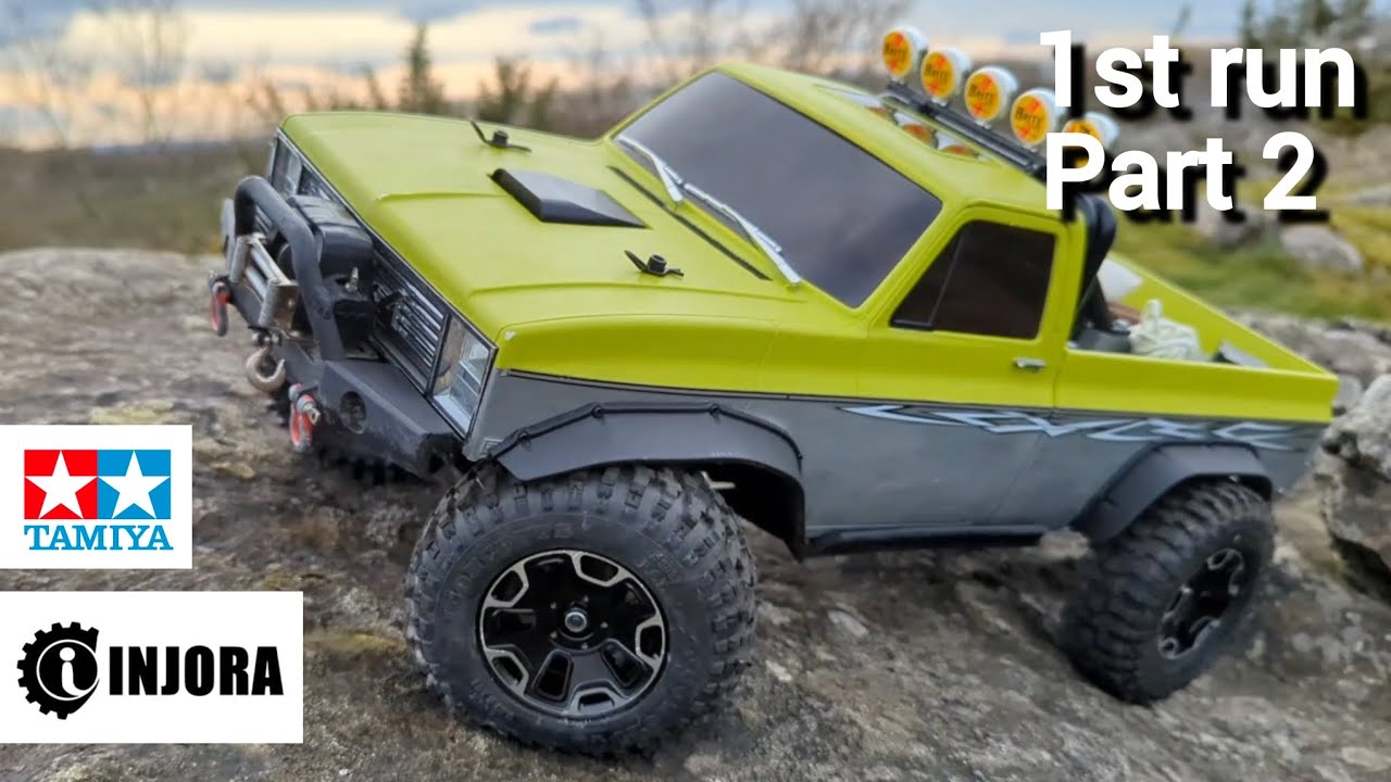 Scale & capable Hard body LCG RC crawler first run - part 2 - YouTube