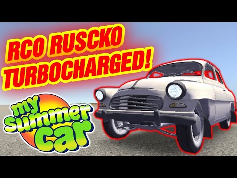 TURBOCHARGED RCO RUSCKO!!! (My Summer Car Mod Showcase) - YouTube