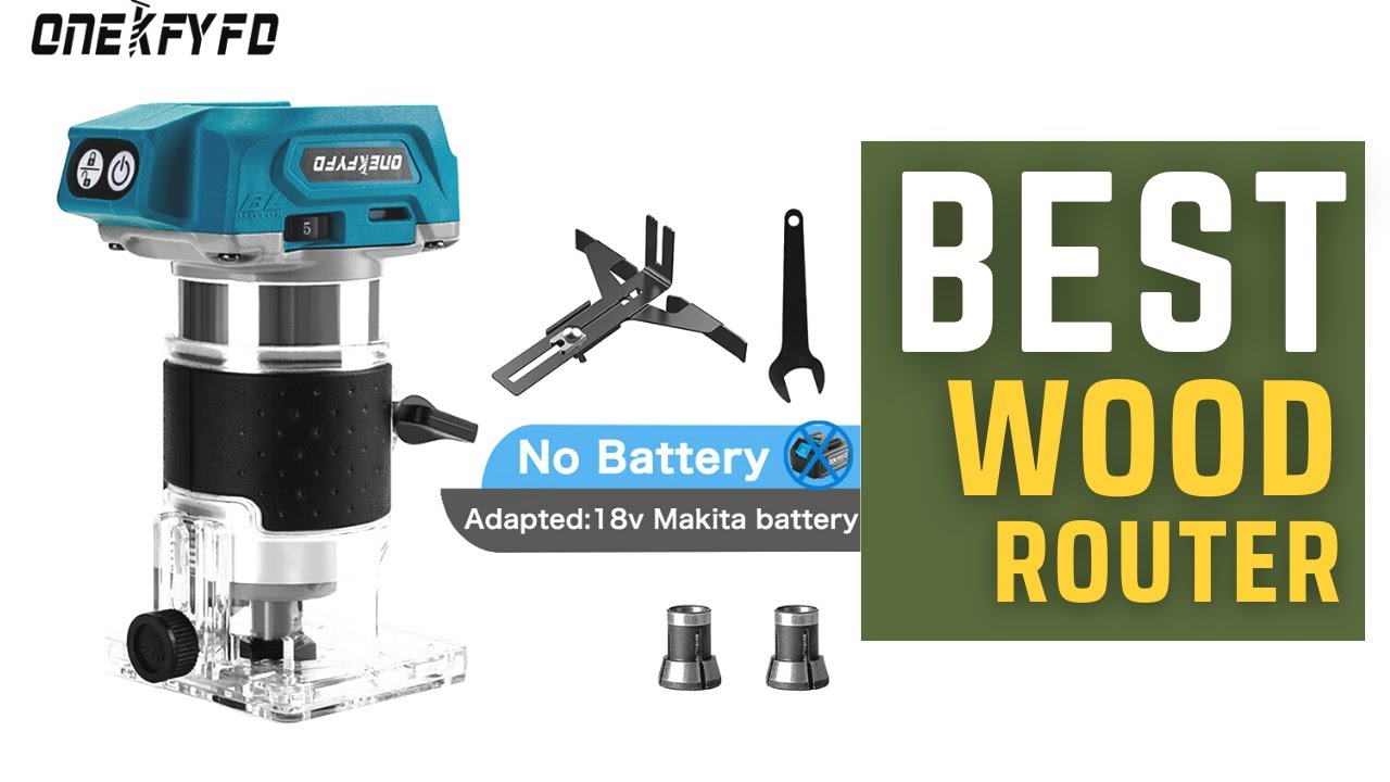 Best Wood Router | Brushless Wood Router Wood Trimmer Machine Review ...