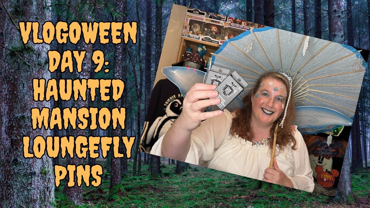 VlogOWeen Day 9: Disney Haunted Mansion Loungefly Mystery Pins | Box ...
