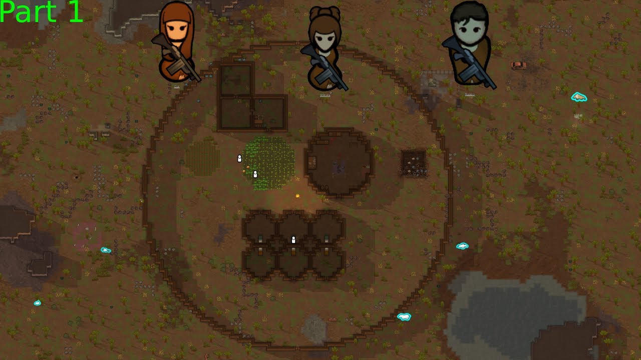 Can i survive 100 days in rimworld with chain shotguns only? | Part 1 ...