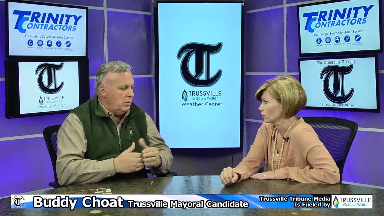 Buddy Choat Trussville Mayoral Candidate - YouTube