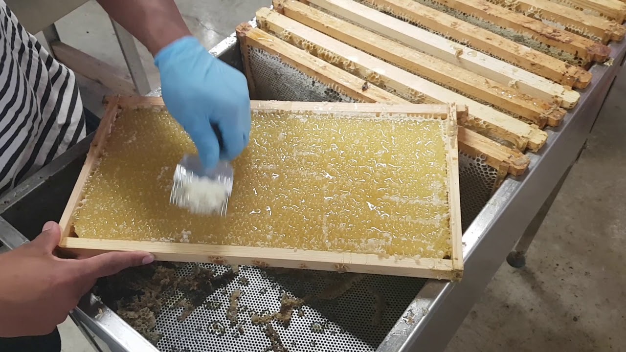 Charles' method for uncapping frames - YouTube