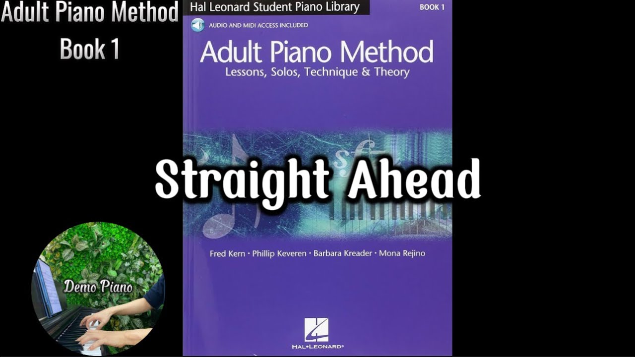 Straight Ahead (P8) | Hal Leonard Student Piano Library, Adult Piano ...
