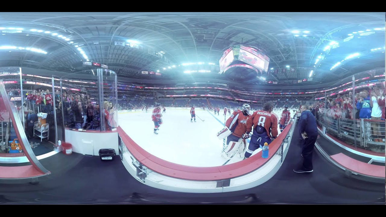 Virtual Reality 360: Caps PreGame Bench - YouTube