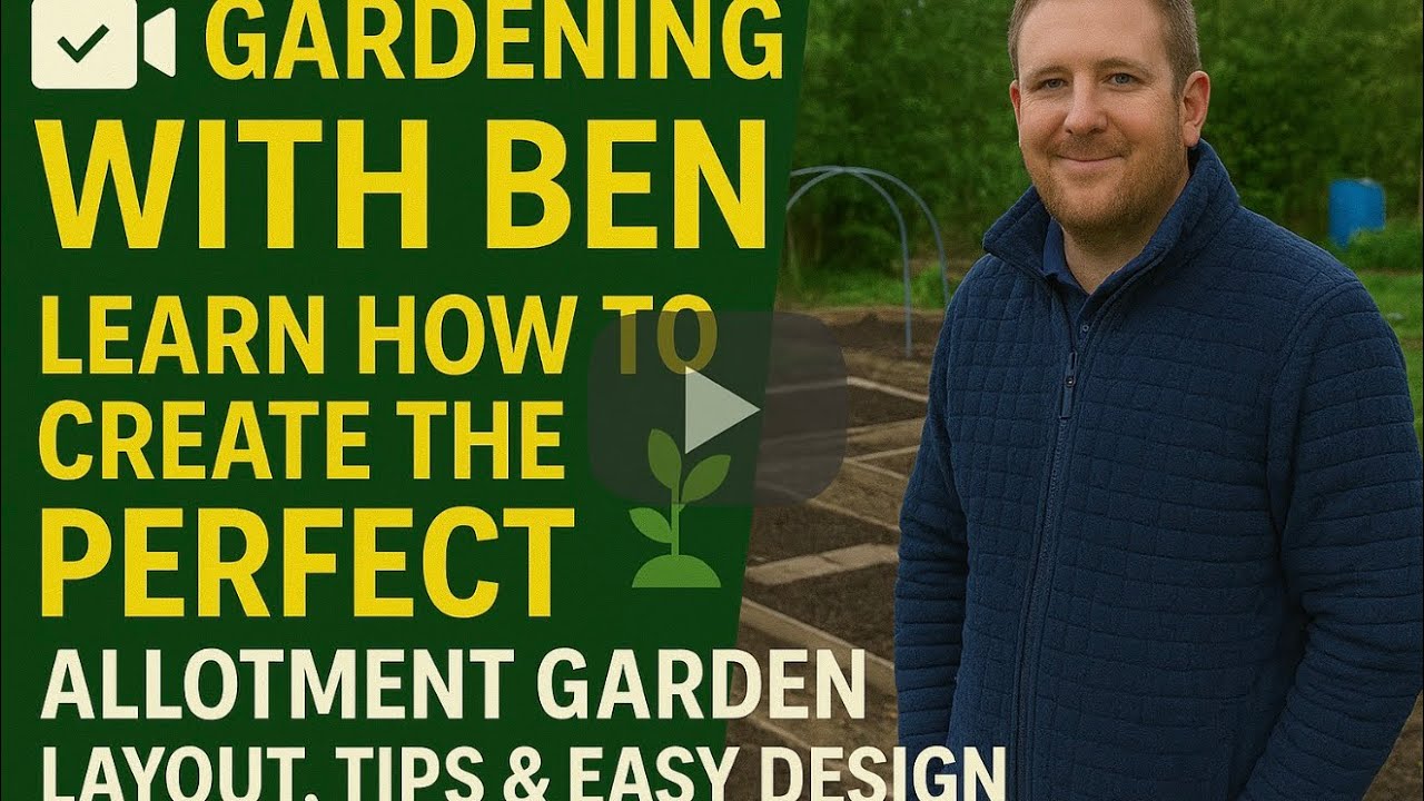 Gardening With Ben: Learn How To Create the Perfect Allotment Garden ...