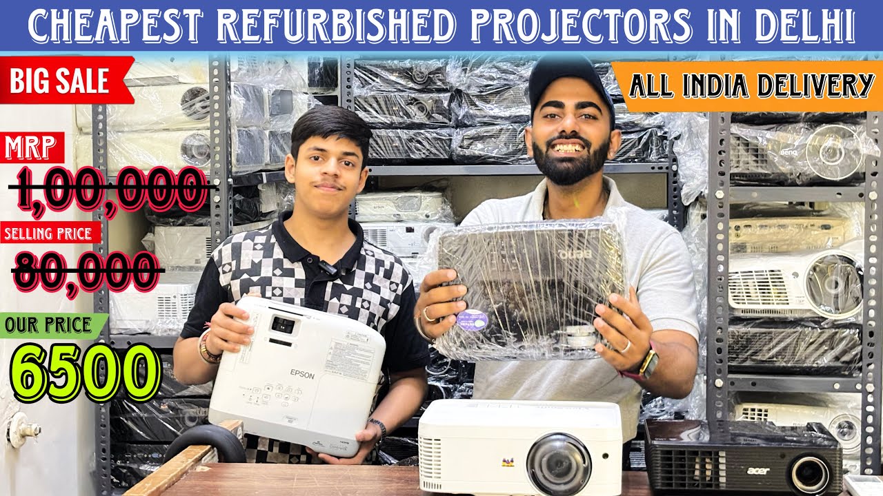 Cheapest Refurbished Projectors Market Delhi #projector #homedecor # ...