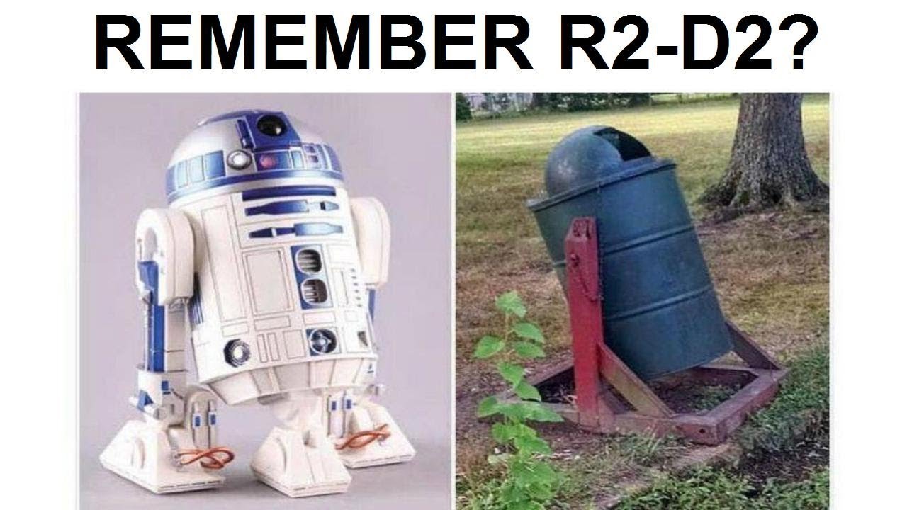 Dankest Memes Ever. Remember R2-D2? This is him now! - YouTube