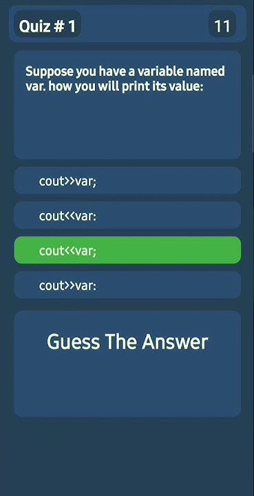 cpp programing tutorial questions and answers | cpp quiz #shorts - YouTube