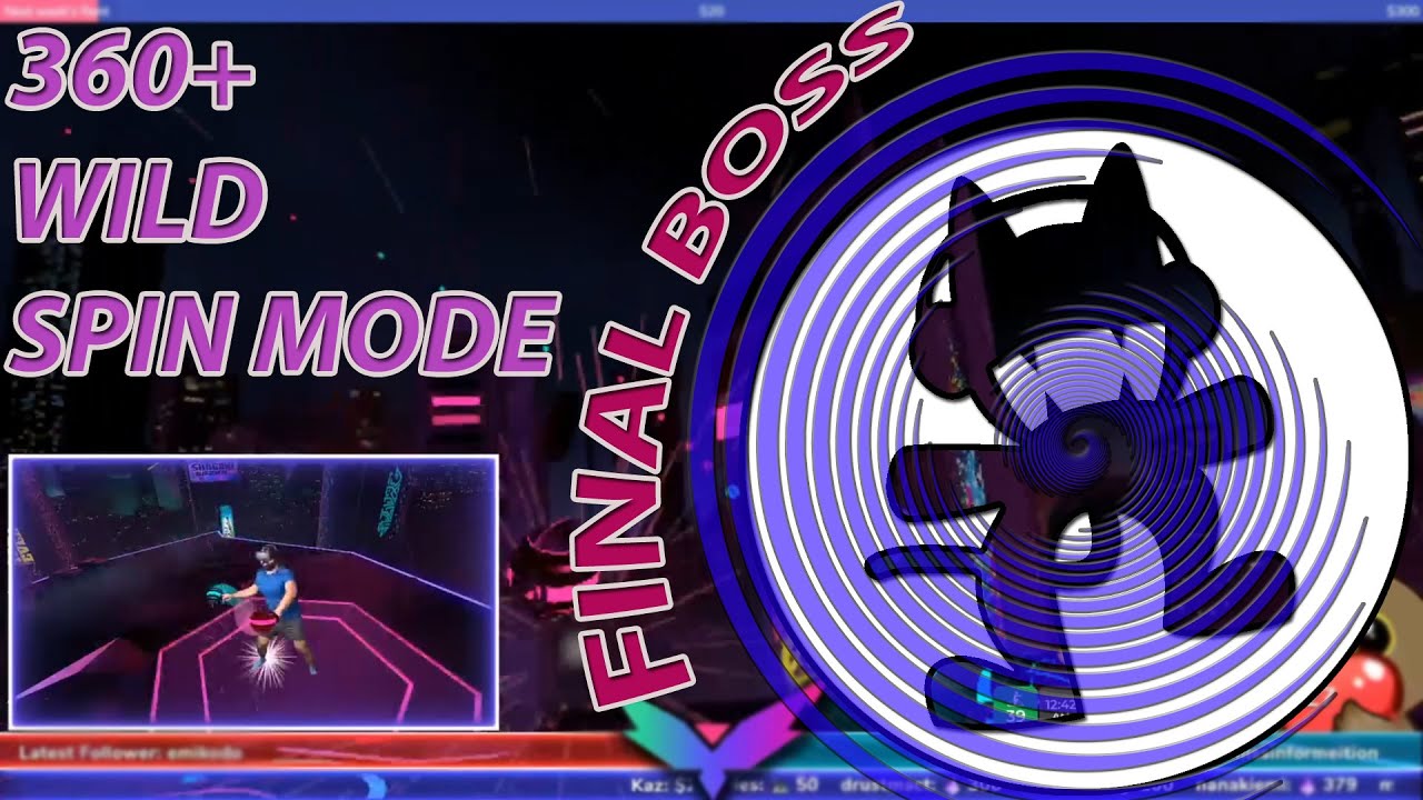 World First Finish! WILD 360+ Spin Mode | FINAL BOSS by Nitro Fun ...