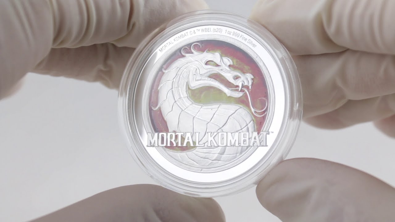 1 Oz Silver Mortal Kombat NZ Mint - YouTube