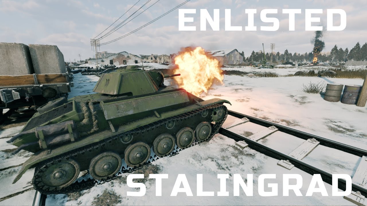 Enlisted gameplay: Battle of Stalingrad - Tractor Plant | Энлистед ...
