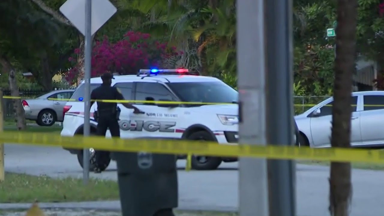 Cops investigate shooting in North Miami - YouTube