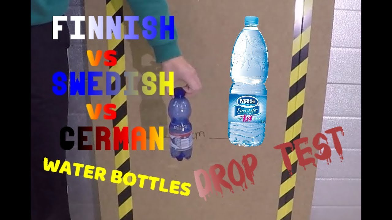 WHO WILL SURVIVE THE DROP?! | Water Bottles Drop Test! + Hammer Test ...