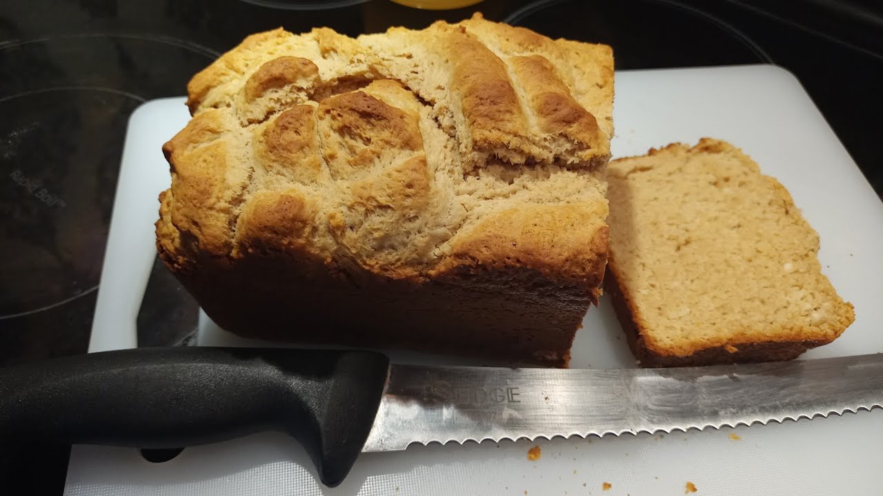 Great Depression Peanut Butter Bread. Let's try it!!!!! - YouTube