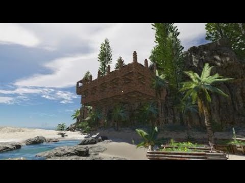 Stranded Deep, Building The Best Clay Brick Cliff Base Ever PS4 - YouTube