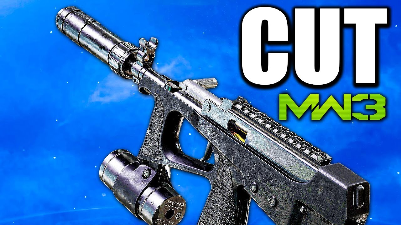 Top 10 CUT WEAPONS in Modern Warfare 3 - YouTube