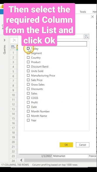 How to Choose only Required Columns in Power BI? #short #shortvideo #shorts #powerbi # ...
