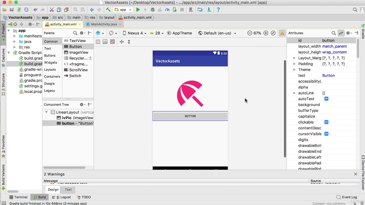 39 Vector Assets | Learn Android Application Development - YouTube