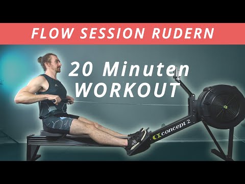 RUDERGERÄT TRAINING - 20 Min. Flow Session am Morgen für klaren Kopf und mehr Energie