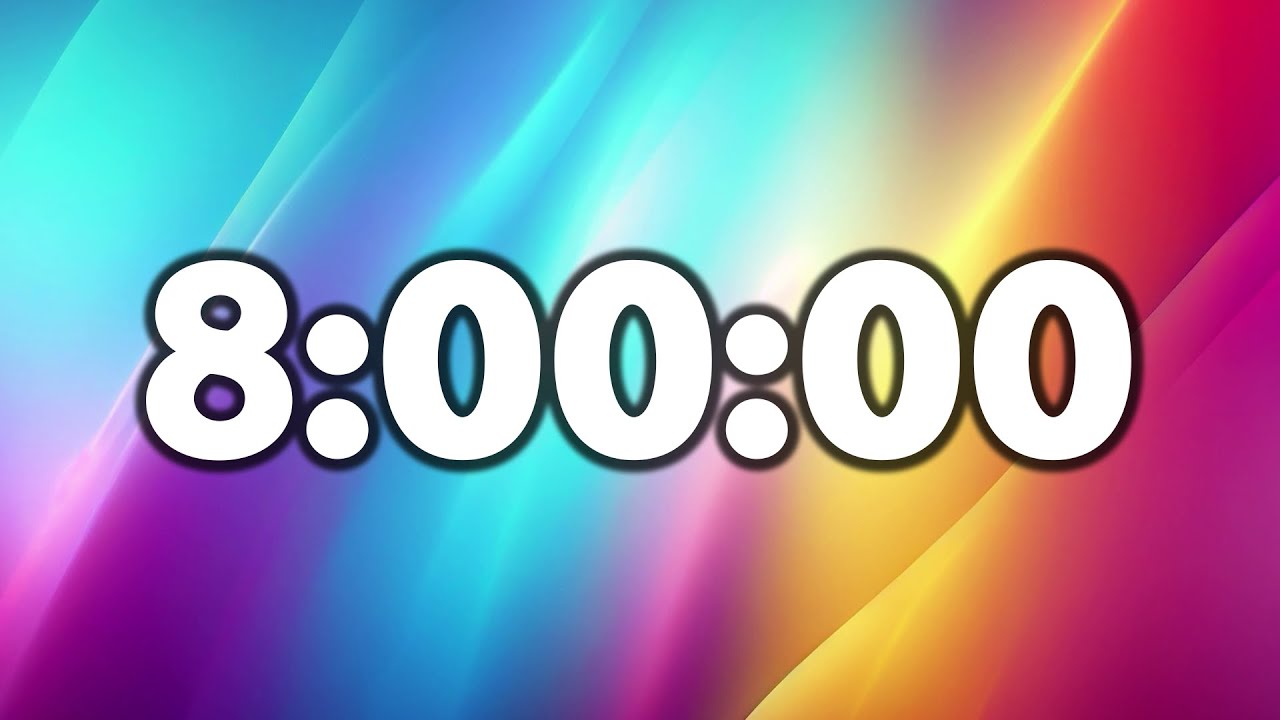 Timer 8 Hours - YouTube