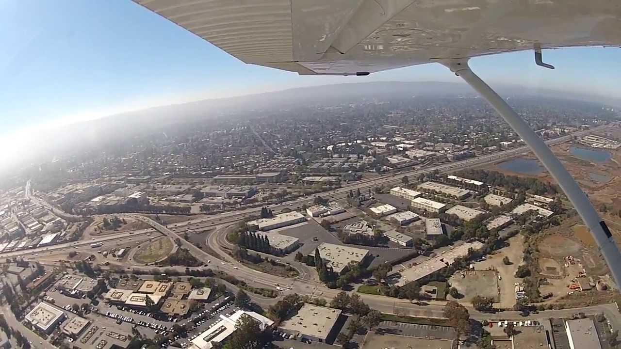 Practice GPS Approach into Runway 31 Palo Alto - YouTube