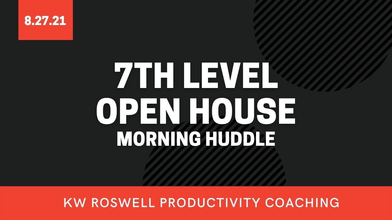 7th Level Open House Morning Huddle 8/27/2021 - YouTube