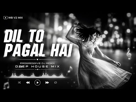Dil To Pagal Hai (Hindi Club Mix) | Remix House Mix | Bollywood 90s Remix Song