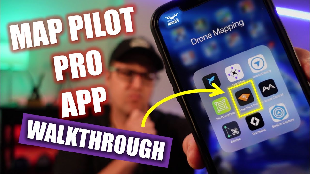 Top Drone Capture Apps - Map Pilot Pro Review - YouTube