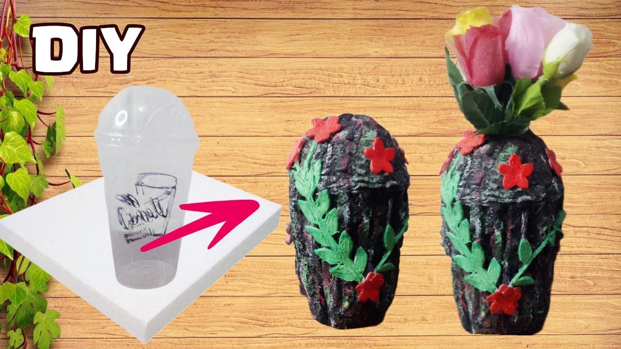 DIY-Ide Kreatif dari Styrofoam dan Gelas Minuman || Kreasi Daur Ulang ...