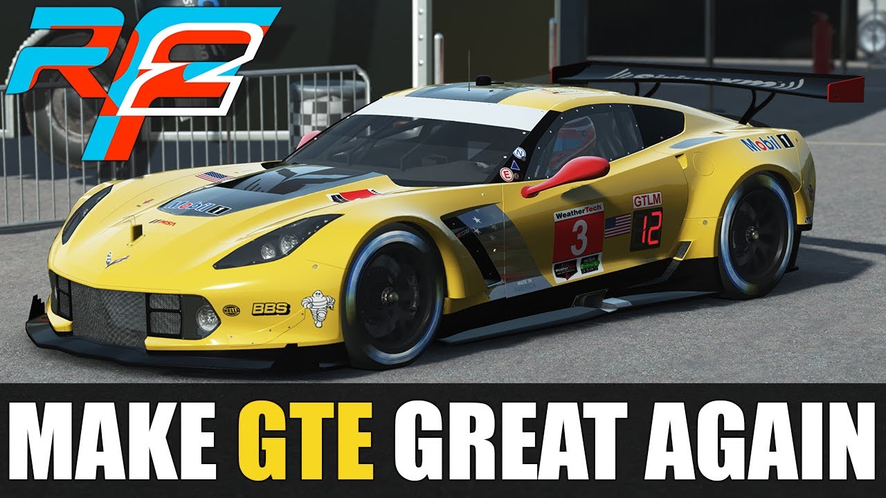 rFactor 2 - The BEST GTE Cars in Sim Racing? - YouTube