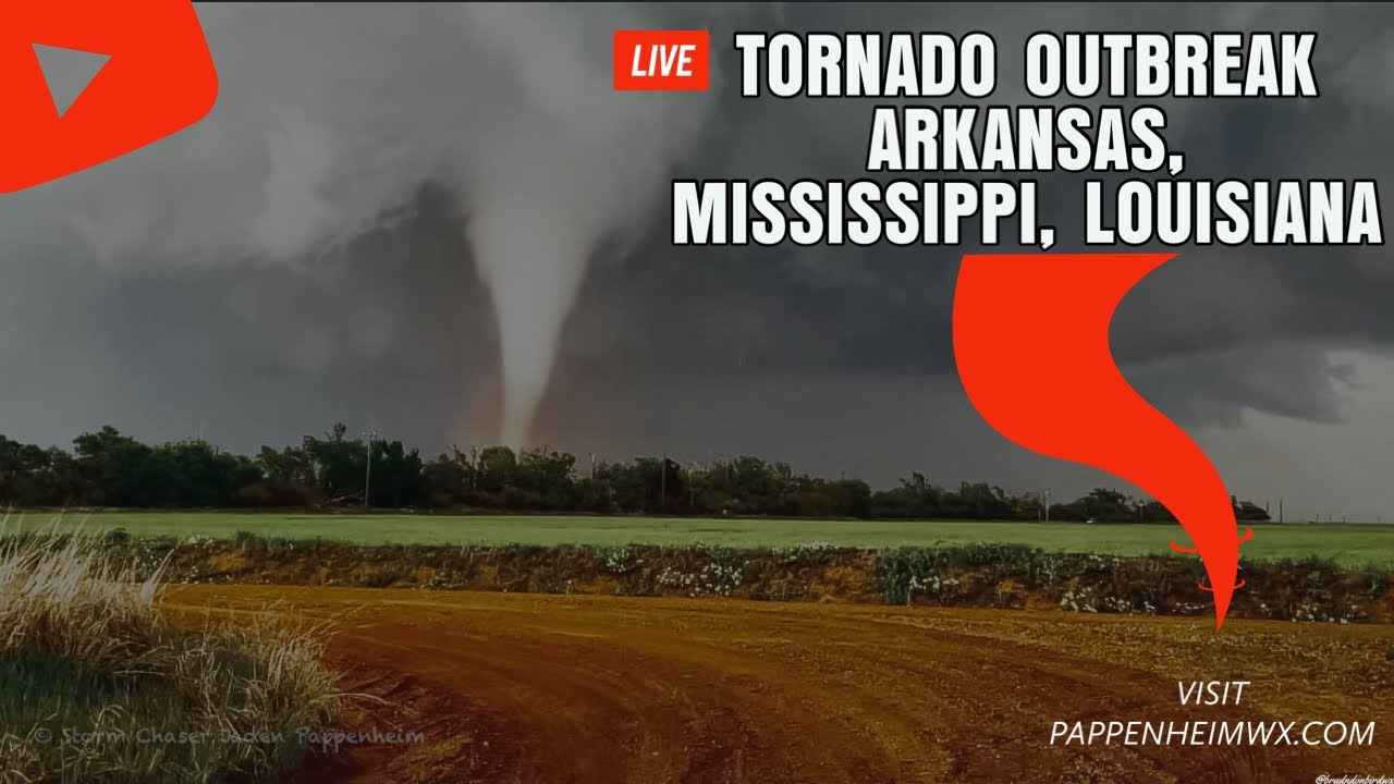 LIVE MAJOR TORNADO OUTBREAK in Dixie Alley - YouTube