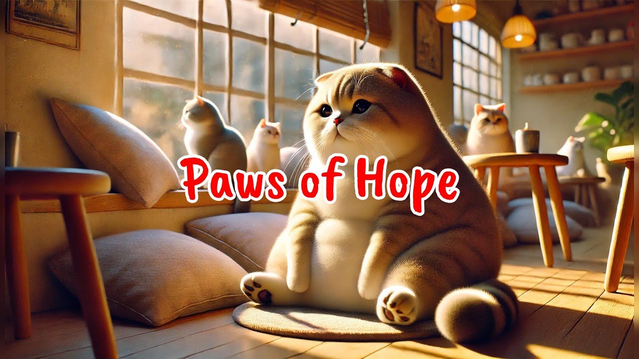 Paws of Hope #aiimages #funnyvideo #cat #ai #aicat - YouTube