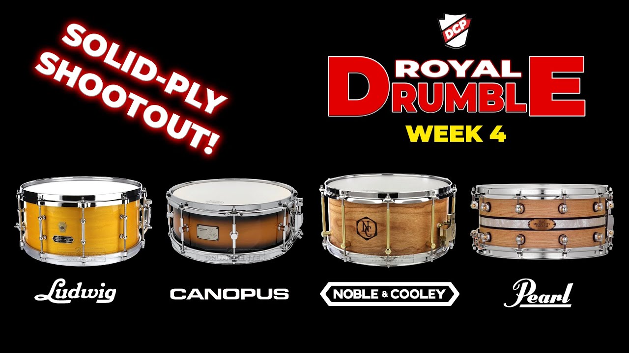 DCP Royal Drumble | The Ultimate Snare Drum Competition - Week 4 - YouTube