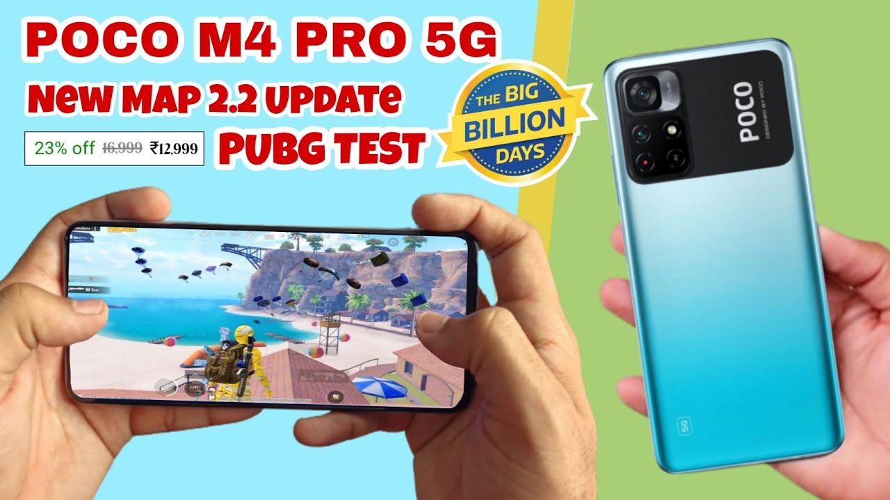 😍Poco M4 Pro 5G Pubg Test | Pubg New Update 2.2 Pubg Test | Poco M4 Pro ...
