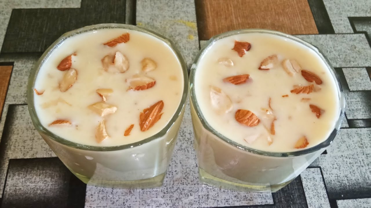 थंड गार पियूष/how to make piyush - YouTube