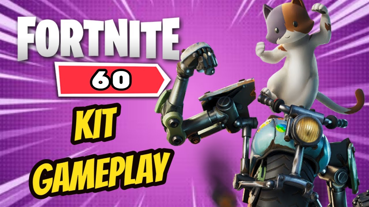 KIT Skin Gameplay In Fortnite - YouTube