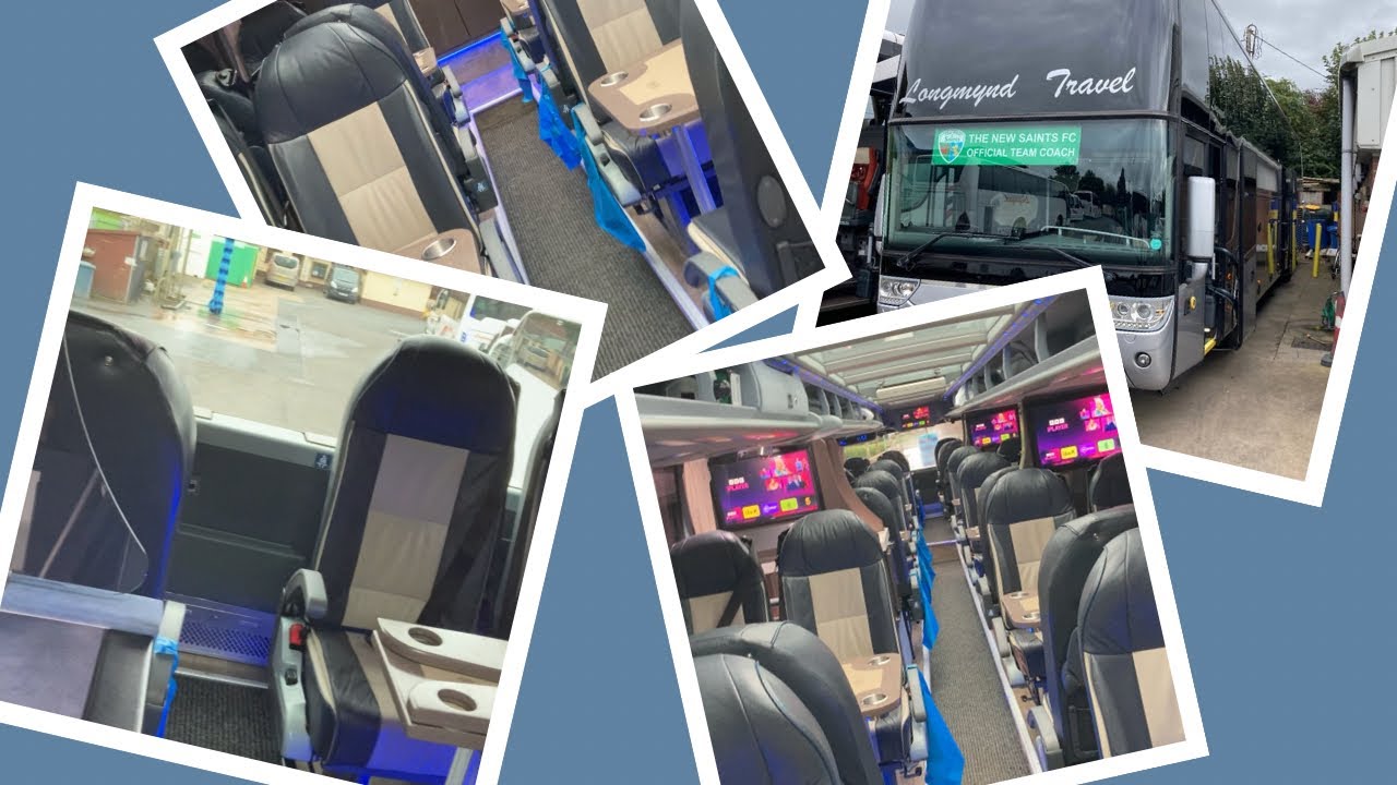 A tour of the Tottenham Hotspur / Shrewsbury Town team bus - YouTube