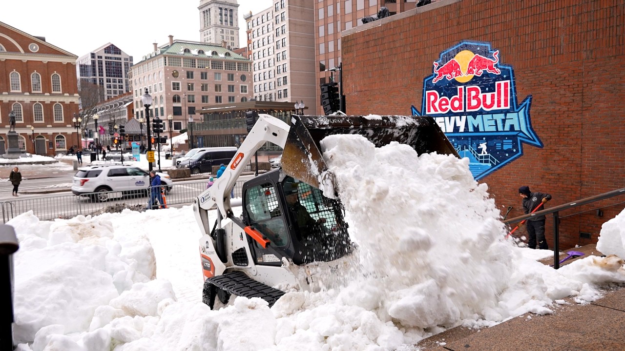 Delivering 150+ Tons of Snow to Boston | Red Bull Heavy Metal 2026 ...