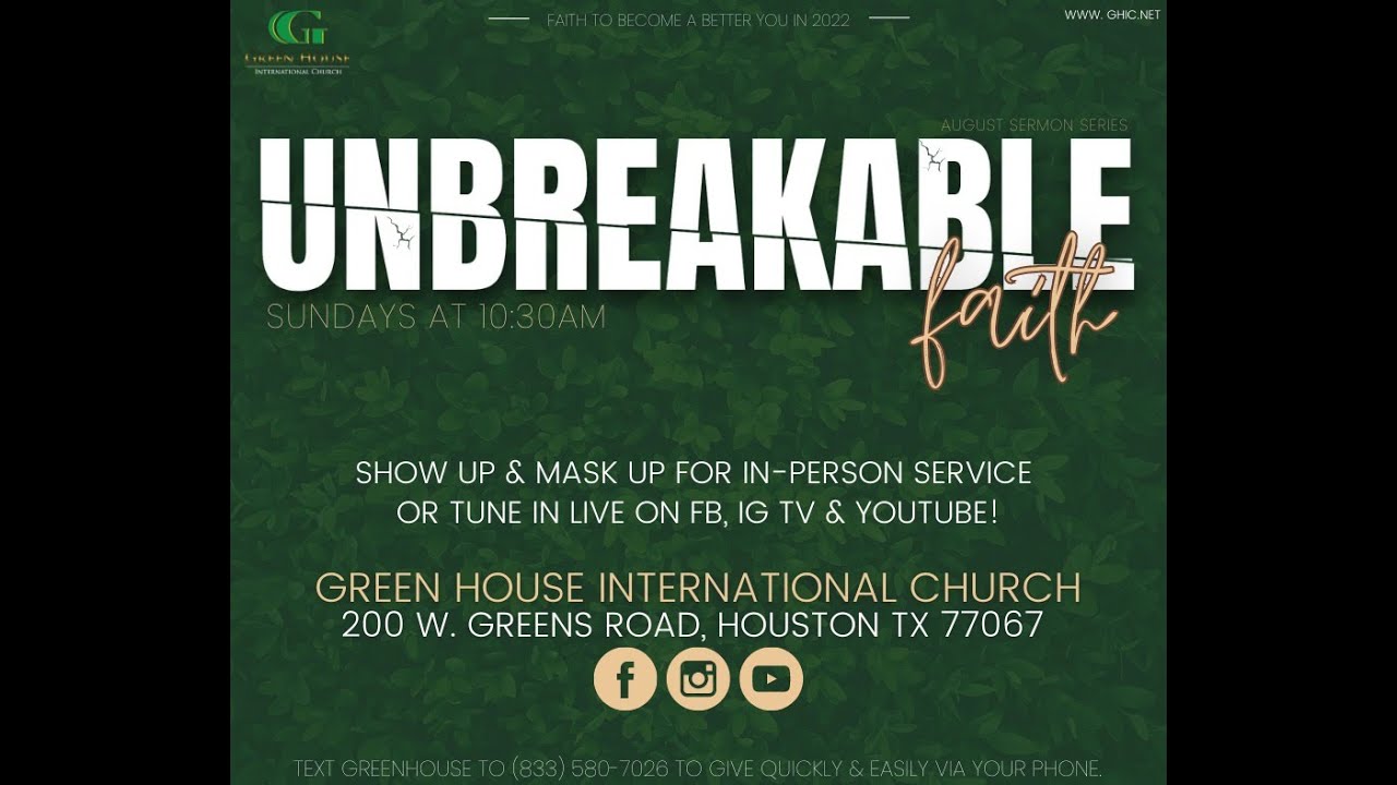 Unbreakable Faith Pt 1 mp4 2 - YouTube