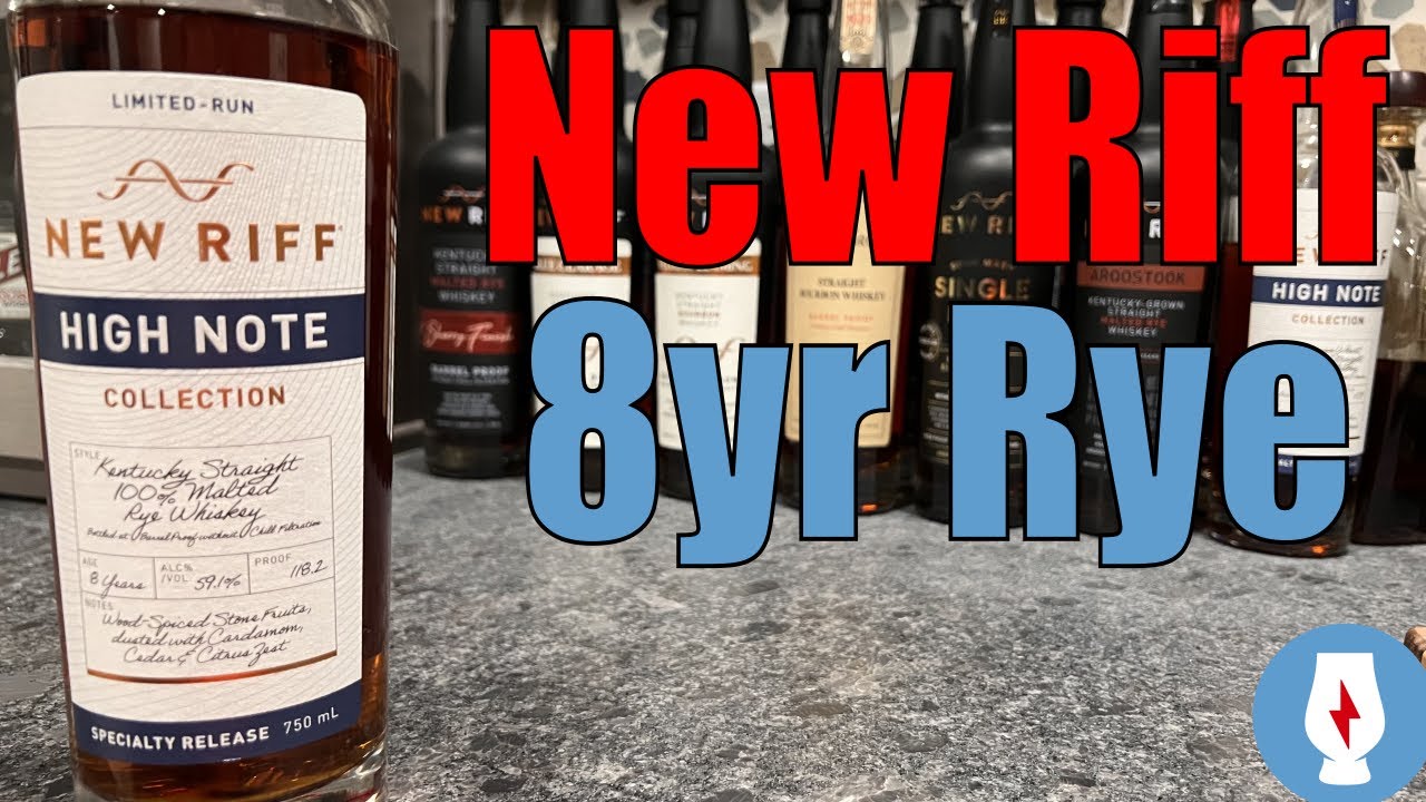 New Riff 8yr rye review - YouTube
