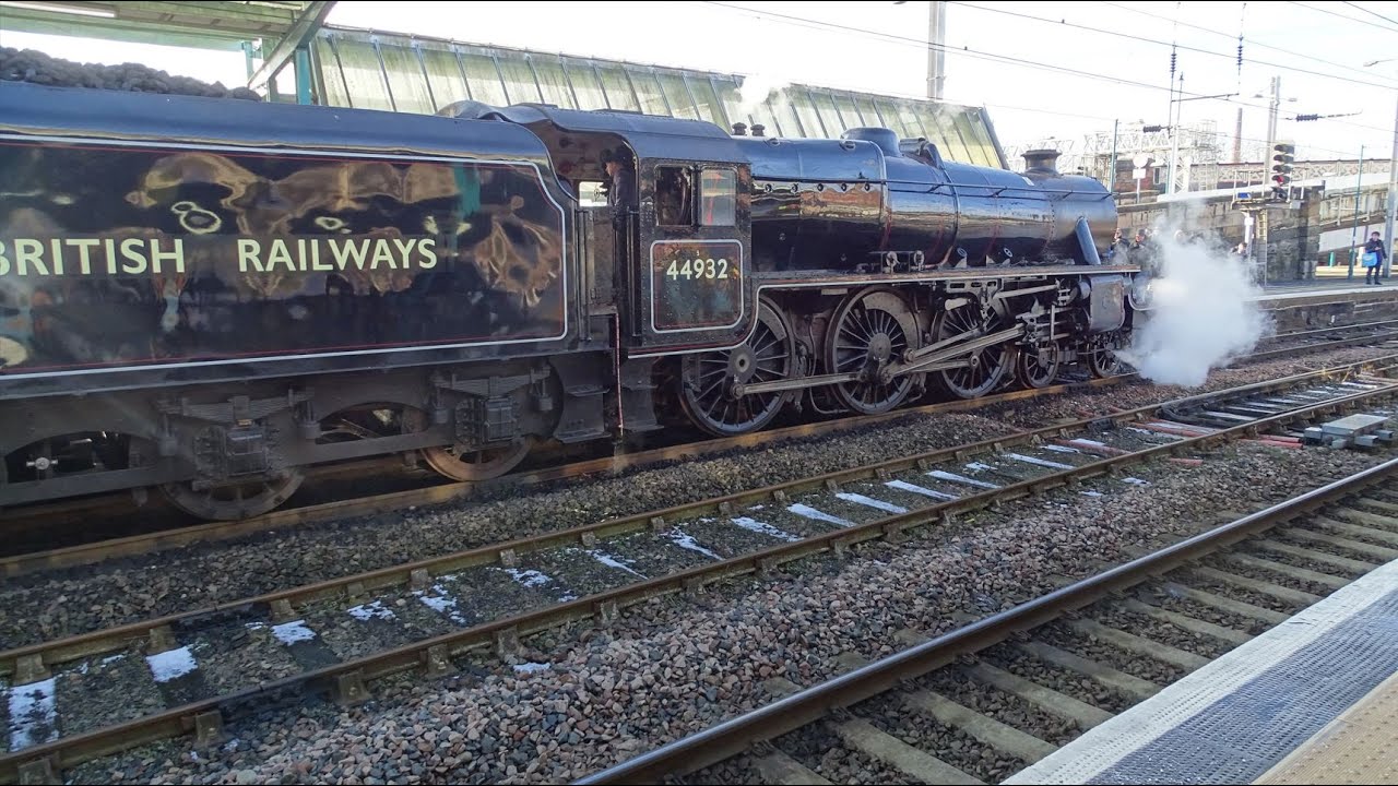 BR 44932 | 'Black 5' Steam Locomotive - YouTube