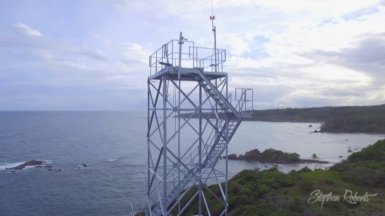 Toco Lighthouse Aerial Trinidad And Tobago DJI phantom 3 - YouTube