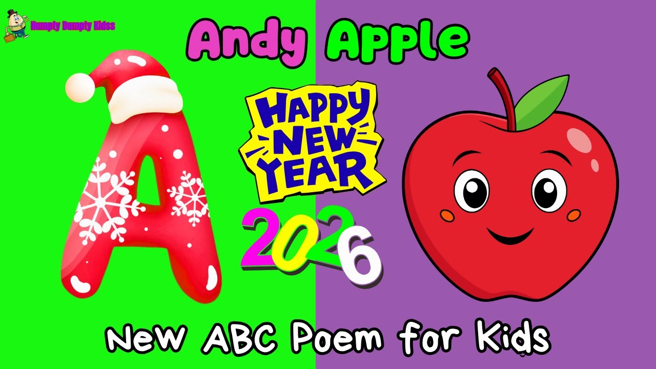 ABC Alphabets for Preschooler | A for Andy Apple | ABCD Kids | Viral ...