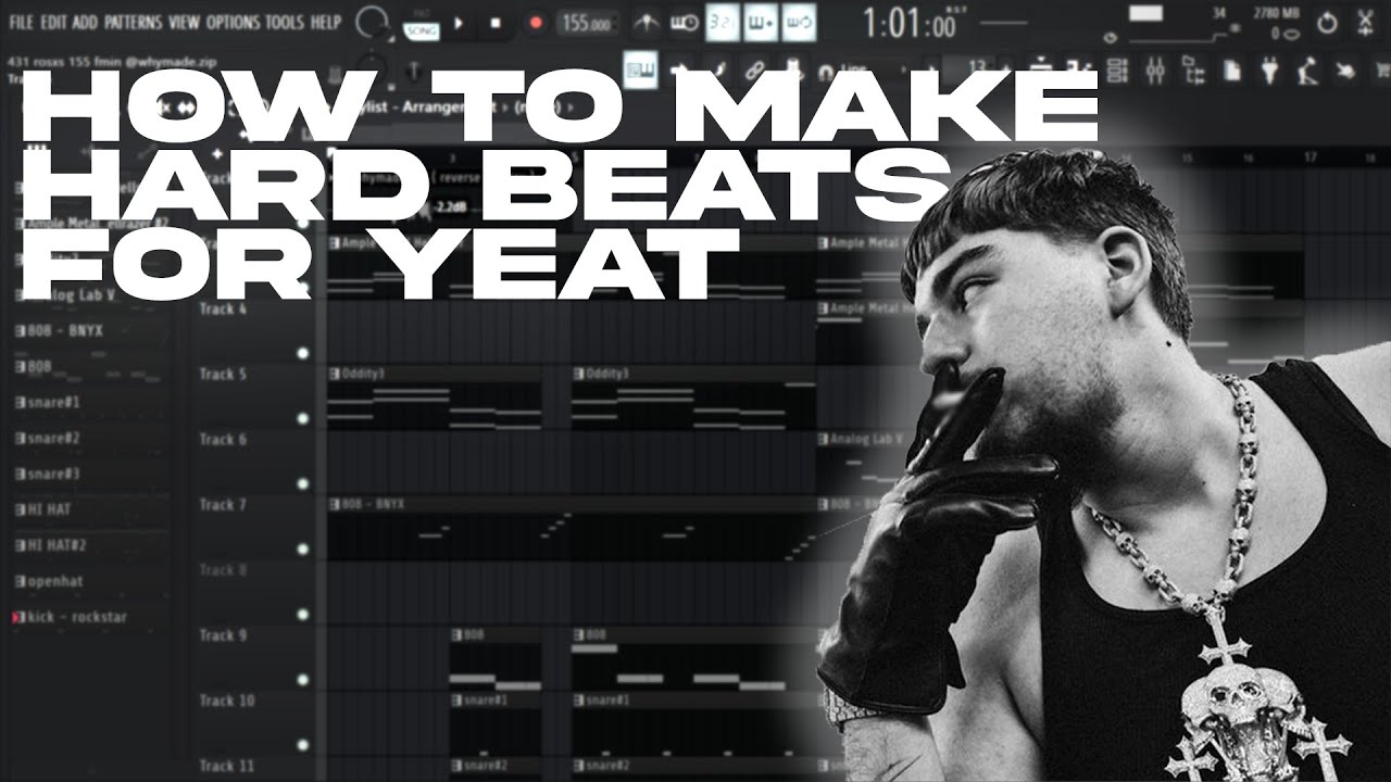 HOW TO MAKE HARD GUITAR BEATS FOR YEAT & BNYX | Fl Studio Tutorial ...