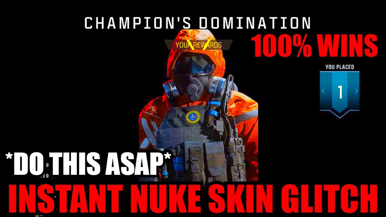 *NEW* INSTANT NUKE SKIN GLITCH MW3! *DON'T MISS OUT* 100% WINS! MW3 ...