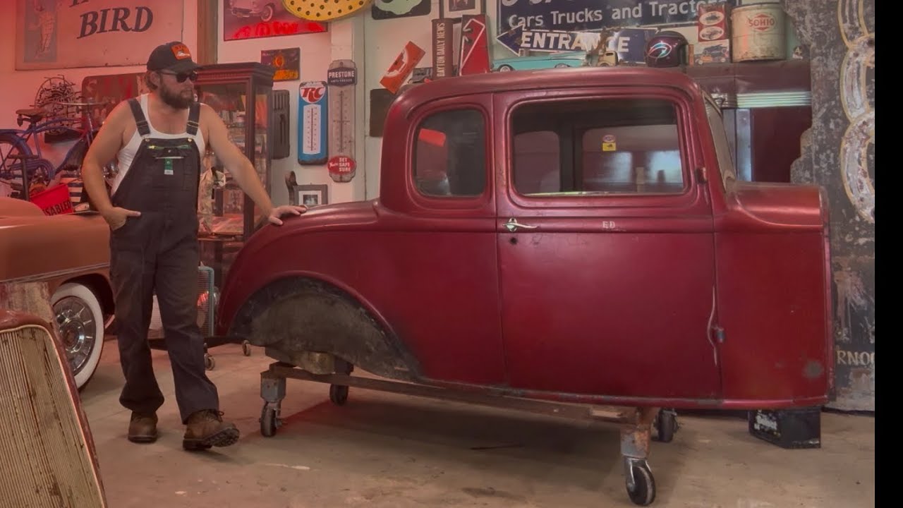 32 Ford time capsule hot rod, driving 1000 miles to save it. - YouTube