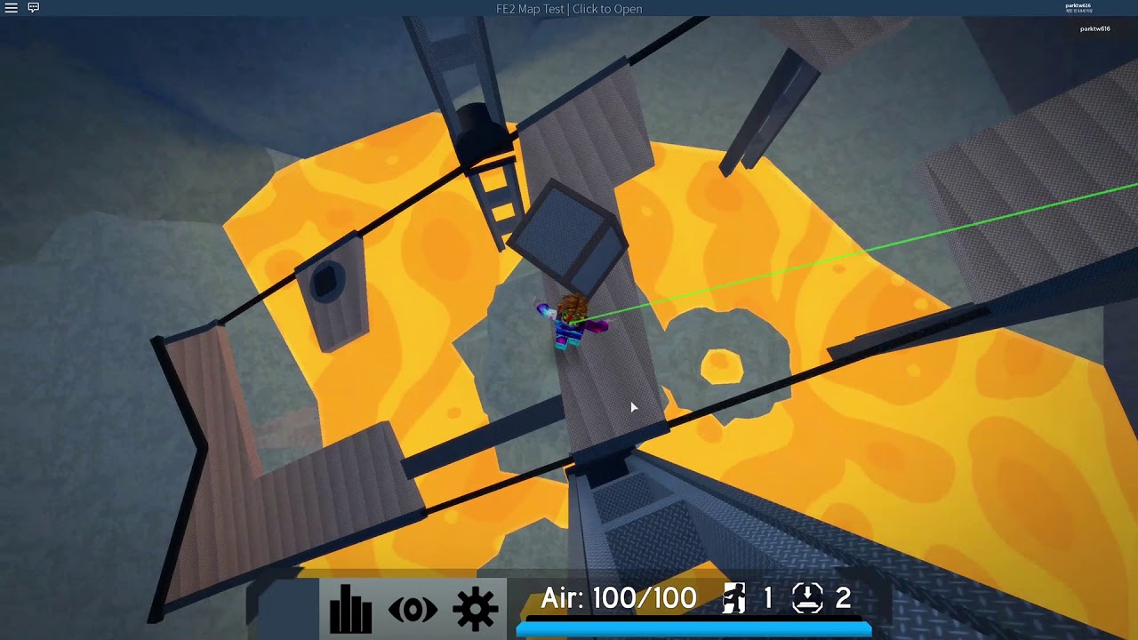 roblox flood escape2 map test playing blue moon (crazy) 홍수서바이벌맵테스트 블루문 ...